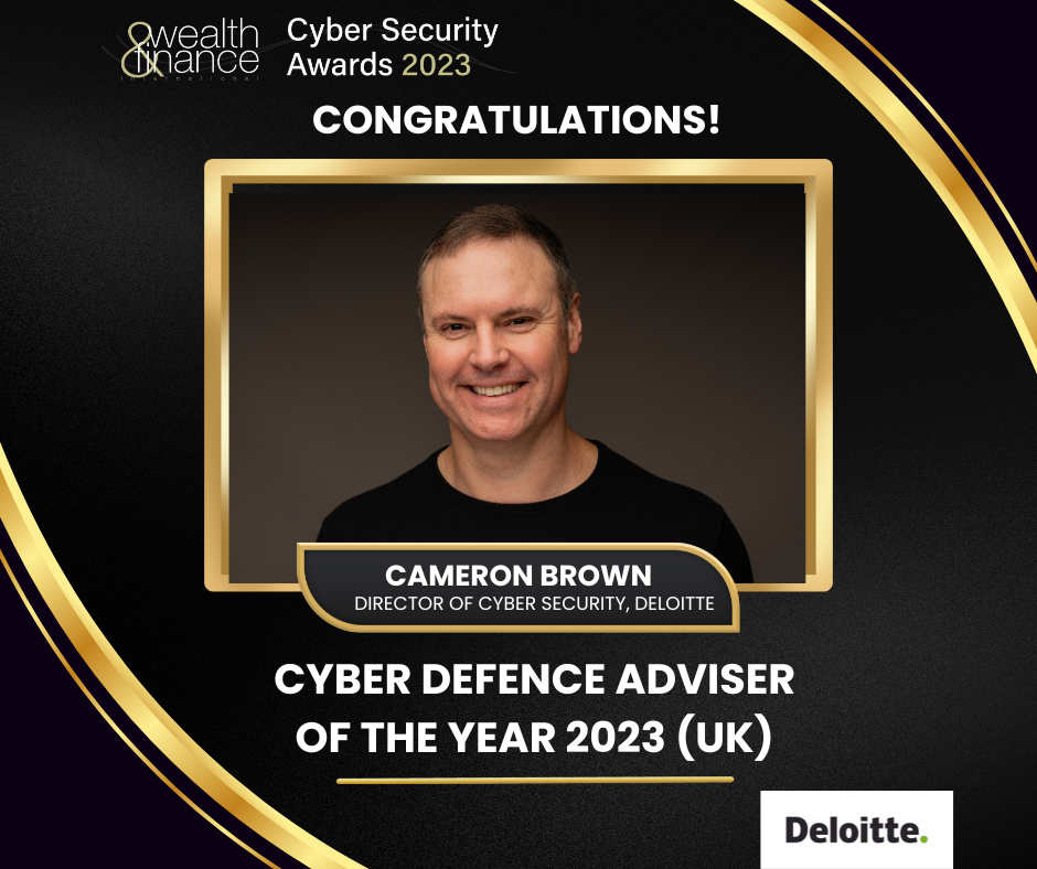 Cameron Brown (2023 Winner: Cyber Security Awards) - Wealth & Finance ...